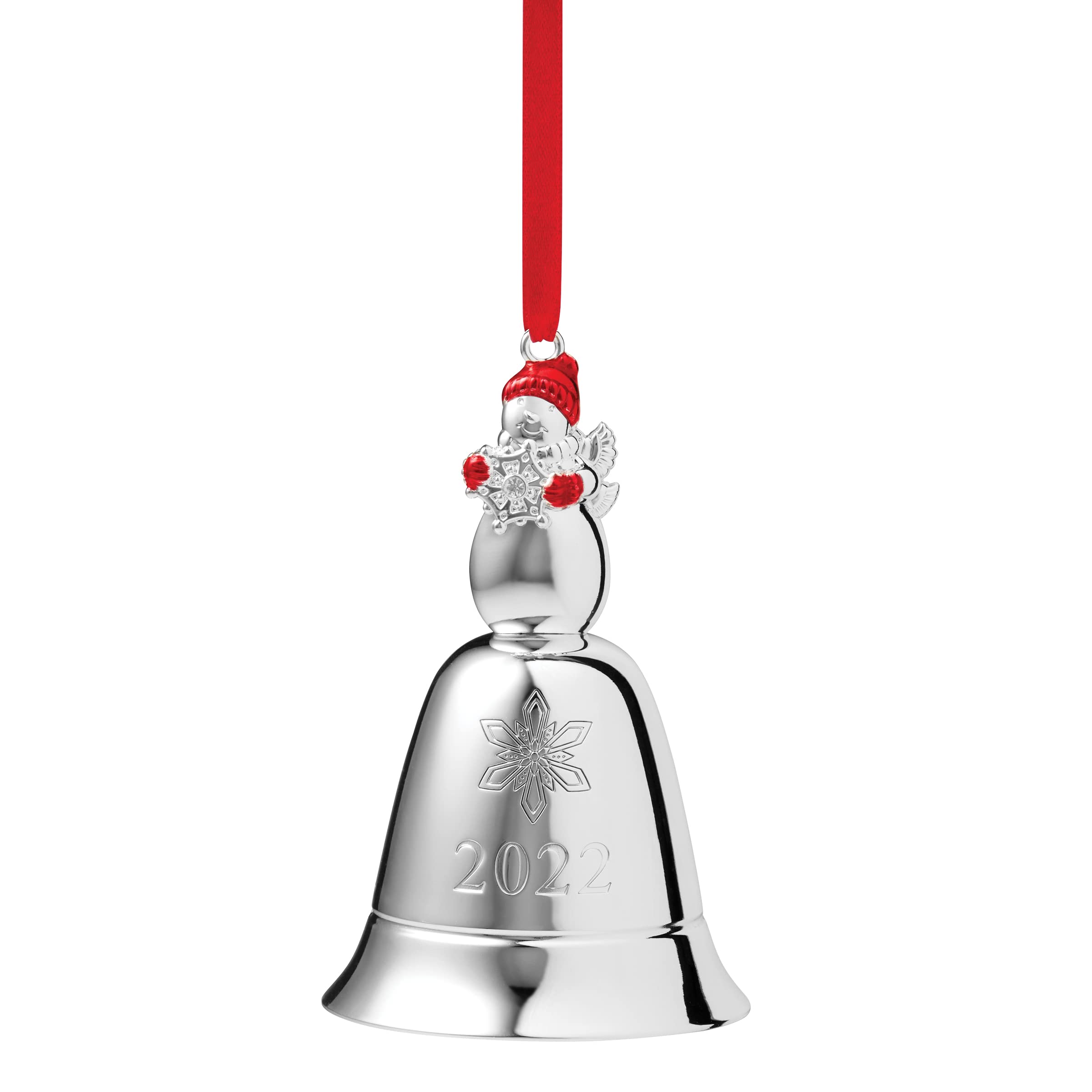 Lenox 2022 Annual Musical Bell Ornament, 0.50, Metallic