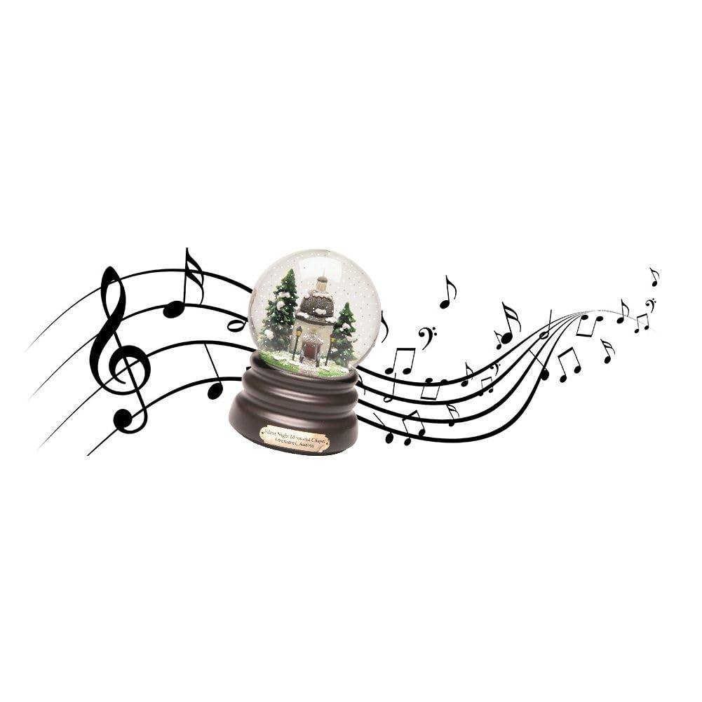 Musical Snowglobe - Plays Silent Night