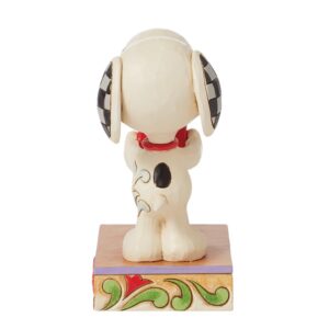 Enesco Jim Shore Peanuts Snoopy and Woodstock with Gift Figurine