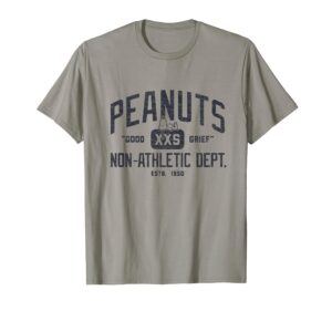 peanuts non-athletic department snoopy t-shirt