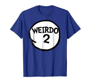 weirdo 2 t-shirt funny weirdo two group t-shirt