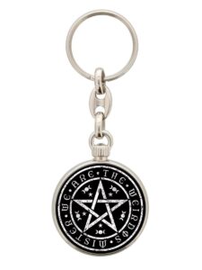 grindstore we are the weirdos mister circular keyring 3.5 x 3.5cm