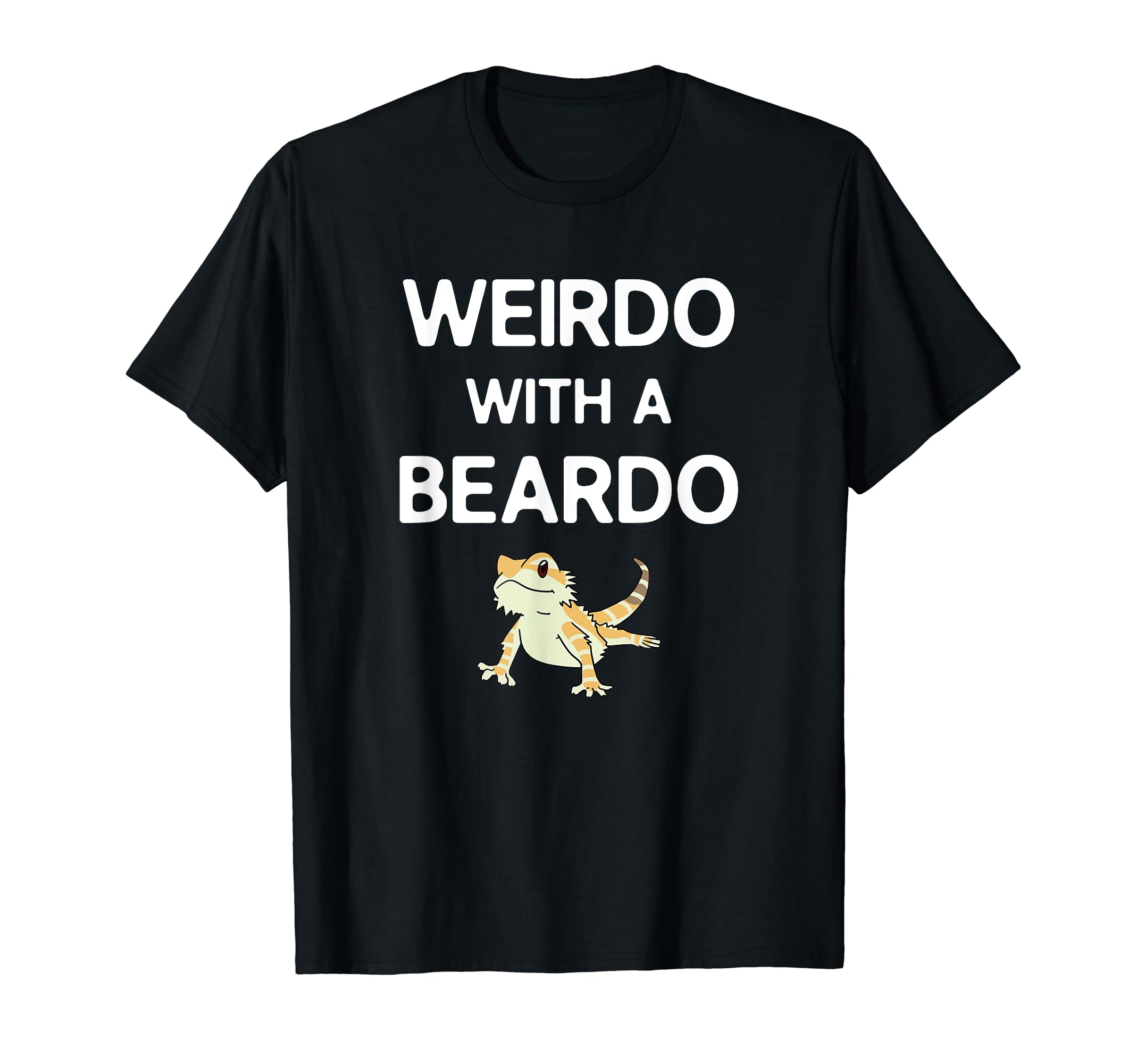 Weirdo with a Beardo, retro vintage Bearded Dragon T-Shirt