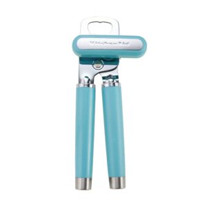 kitchenaid gourmet multifunction can opener / bottle opener, 8.36-inch, aqua sky