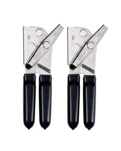 ez-duz-it deluxe can opener with black grips (set of 2)