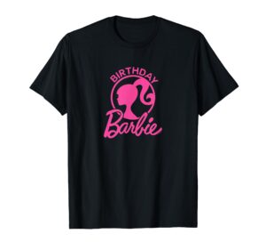 barbie - birthday logo barbie t-shirt