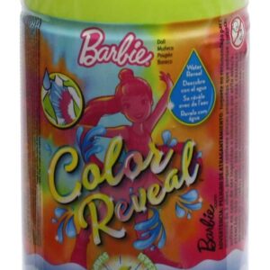 Barbie Color Reveal Small Doll & Accessories, Neon Tie-Dye Series, 6 Surprises, 1 Chelsea Doll (Styles May Vary)