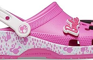 Crocs Unisex Barbie Classic Clogs, Electric Pink, Numeric_5 US Men