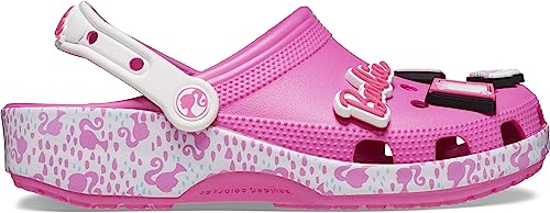 Crocs Unisex Barbie Classic Clogs, Electric Pink, Numeric_5 US Men