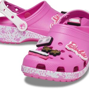 Crocs Unisex Barbie Classic Clogs, Electric Pink, Numeric_5 US Men