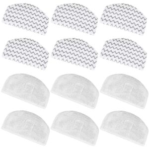 12 pack 1940 steam mop replacement pads for bissell powerfresh steam mop 1940 1440 1806 1544 2075 2685a 2814 series, model 19402 19404 19408 19409 1940a 1940f 1940q 1940t 1940w b0006 b0017 2075a 15441