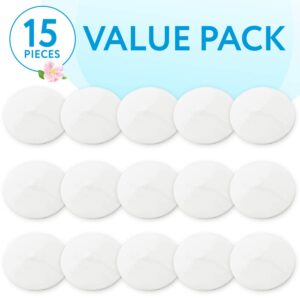 IMPRESA 15 Pack Replacement Steam Mop Scent Discs For Bissell ® Powerfresh ® And Symphony „¢ Series, Including 1940, 1806 And 1132 Models - Spring Breeze Fresh Fragrance Scented Pads