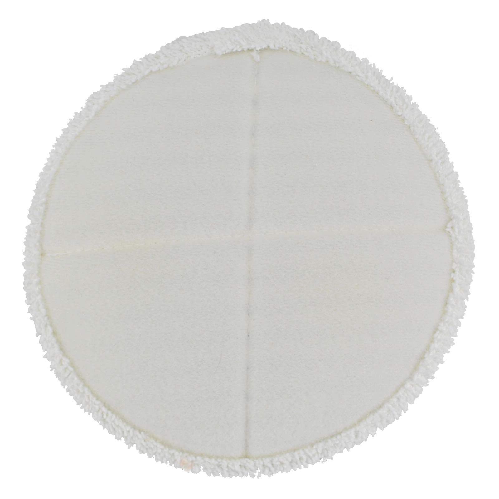 Replacement Mop Pads for Compatible with Bis-Sell Spinwave 2124 2039A 2307 23157 20391 20399 - Hard Floor Mop Pads Kit (Included 4 Soft Pads+4 Scrubby Pads)