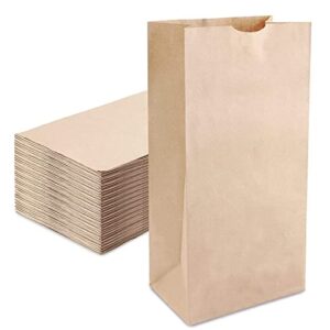 mr miracle paper bags pack of 100 (brown, 8lb)