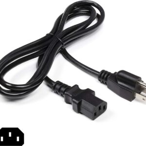 Guy-Tech 5FT AC Power Cord Cable Lead Compatible with Zojirushi NL-BAC05 5.5-Cup Micom Rice Cooker