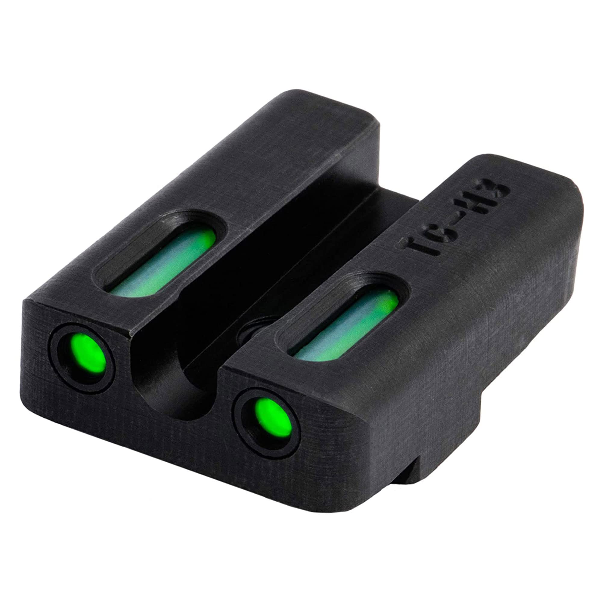 Truglo TFX PRO Handgun Sight, Glowing Shock Proof Tritium and Fiber Optic Night Sight for Handguns, Compact, Durable, and Snag Free Sight