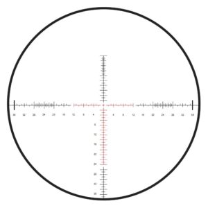 BURRIS Xtreme Tactical XTR III 3.3-18x50mm 34mm SCR MOA Scope (201203)