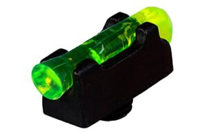 hiviz spark iii shotgun front rifle sight replacement,green, red, and white