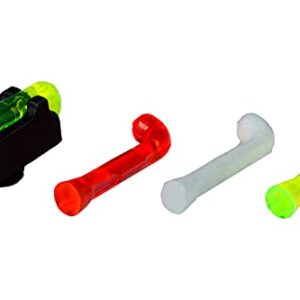 HIVIZ Spark III Shotgun Front Rifle Sight Replacement,Green, Red, and White