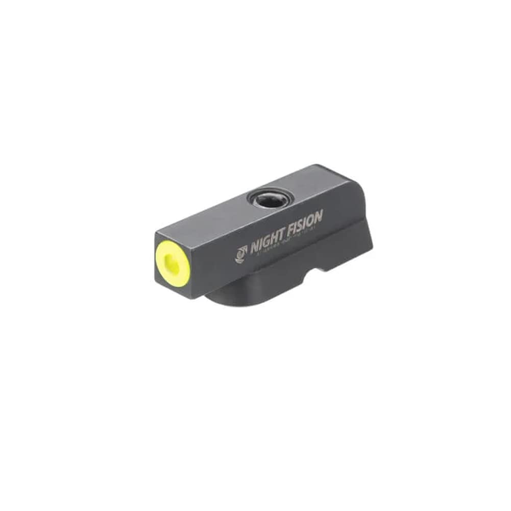 Night Fision Tritium Perfect Dot Front Sight Compatible with CZ P-10 C/F - Yellow Ring