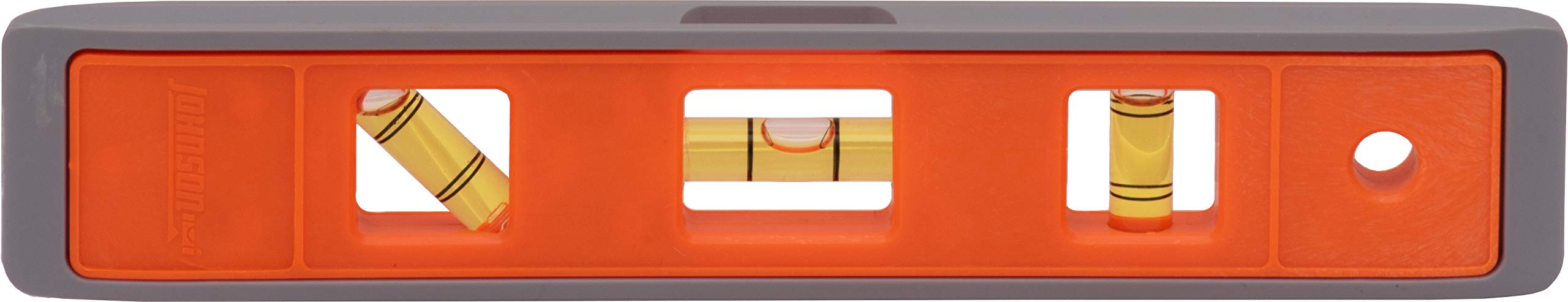 Johnson Level & Tool 7500M Magnetic Structo-Cast Torpedo Level, 9", Orange, 1 Level