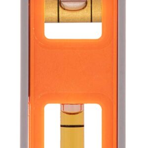 Johnson Level & Tool 7500M Magnetic Structo-Cast Torpedo Level, 9", Orange, 1 Level