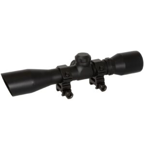 TRUGLO Compact 4x32mm Diamond Ballistic Reticle Black Riflescope (TG8504BD)