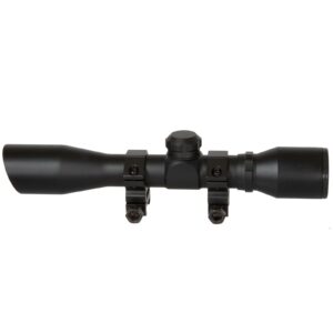 TRUGLO Compact 4x32mm Diamond Ballistic Reticle Black Riflescope (TG8504BD)