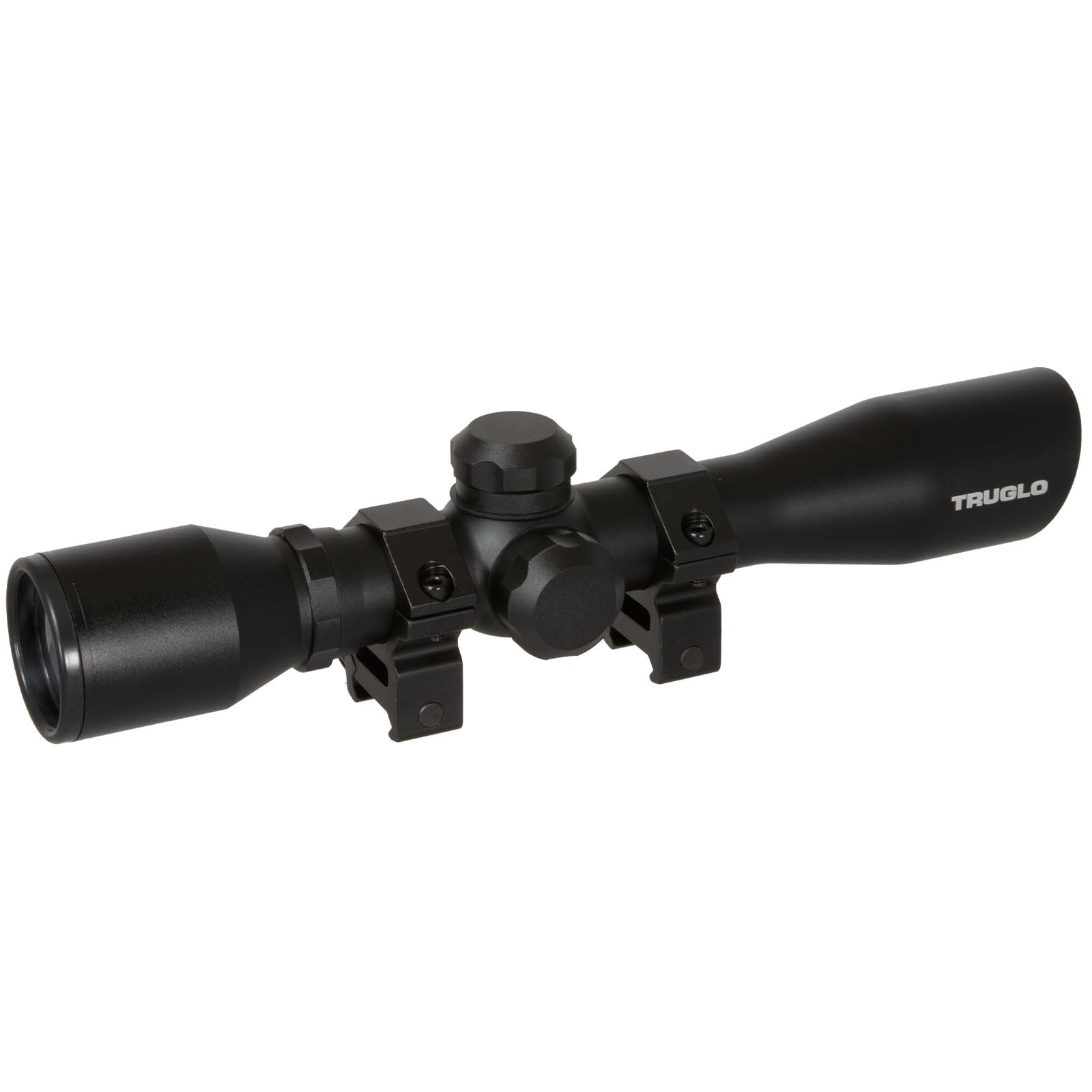 TRUGLO Compact 4x32mm Diamond Ballistic Reticle Black Riflescope (TG8504BD)