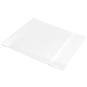 Resealable 4 Mil Plastic Vinyl Record Outer Sleeves for 10'' LP（Pack of 50）