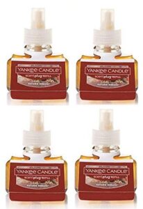 yankee candle autumn wreath scentplug refill 4-pack