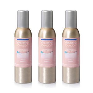 yankee candle concentrated room spray, pink sands (pack of 3)