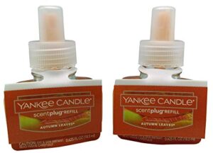 yankee candle autumn leaves electric home fragrance refills (two)