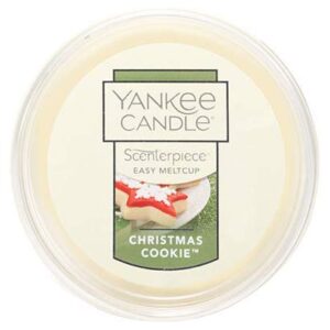 yankee candle christmas cookie scenterpiece easy meltcup, festive scent