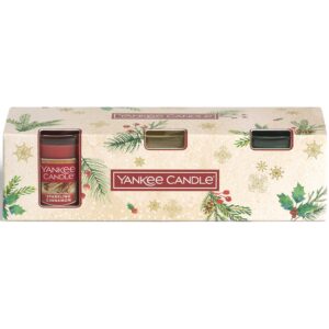 Yankee Candle Gift Set | 3 Mini Christmas Scented Candles | Magical Christmas Morning Collection