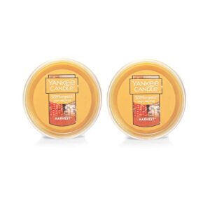 yankee candle scenterpiece easy meltcup, harvest, 2 pack