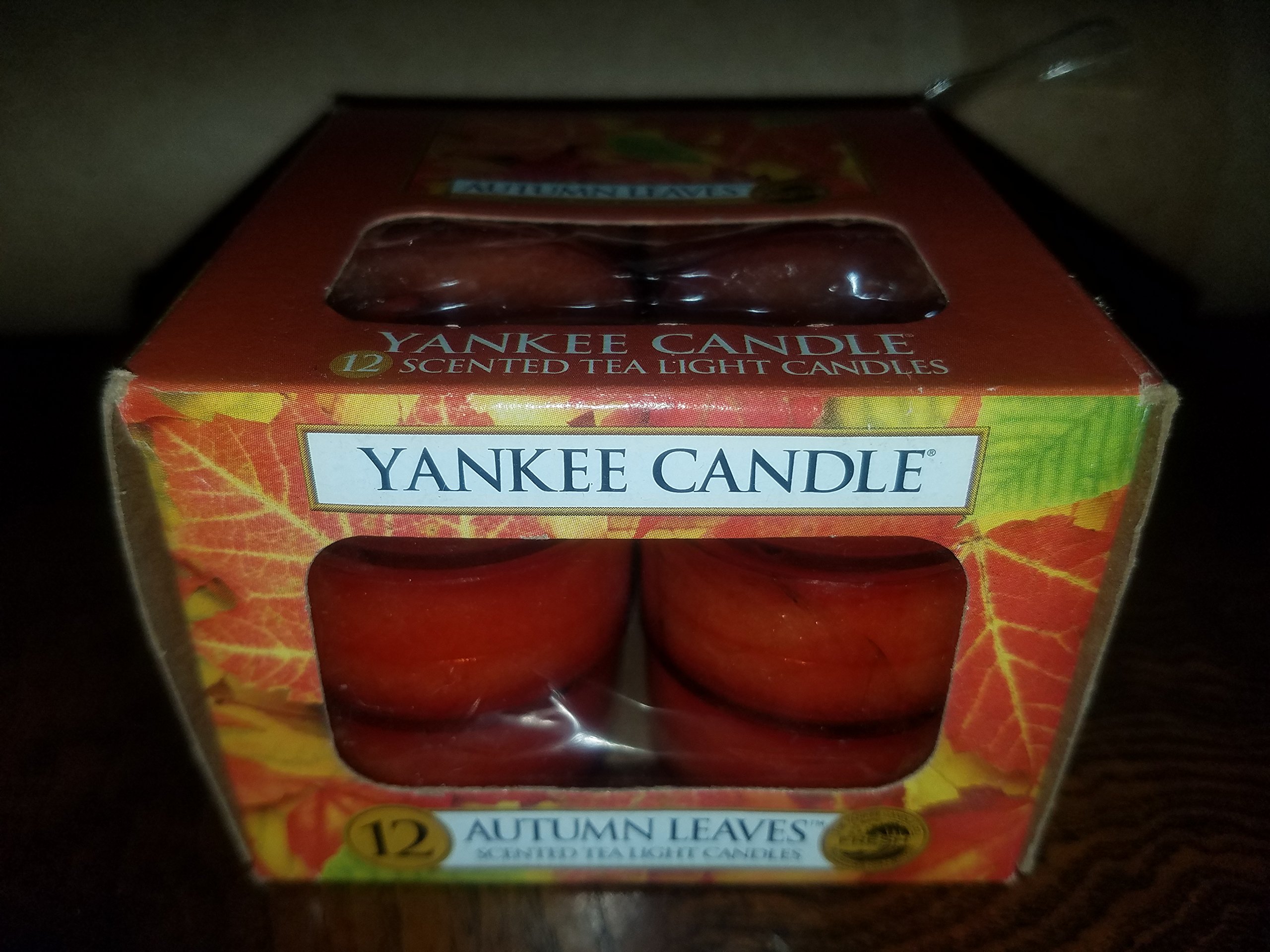 Yankee Candle Autumn Leaves 12 Tea Lights