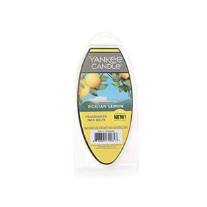 yankee candle sicilian lemon fragranced wax melts