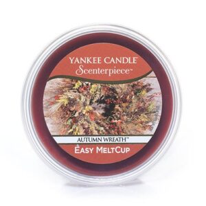 yankee candle autumn wreath scenterpiece easy meltcup, food & spice scent 2.2 oz