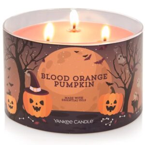 Yankee Candle Halloween 2023 Blood Orange Pumpkin Large 3-Wick Tumbler Candle