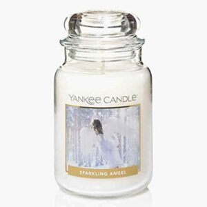 yankee candle 22 oz jar candle sparkling angel