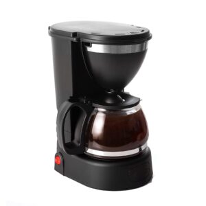 nozaya 5-cup small drip coffee maker - removable electric coffee machine, easy to use for 3-5 people