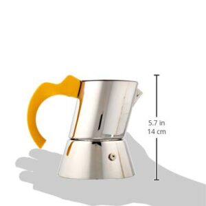 Mepra 1/3-Cup Coffee Maker, Yellow