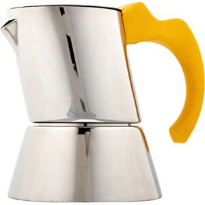 Mepra 1/3-Cup Coffee Maker, Yellow