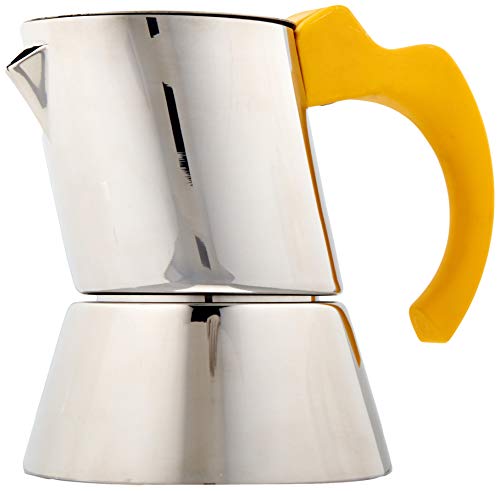 Mepra 1/3-Cup Coffee Maker, Yellow