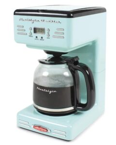 retro 12-cup coffee maker drip-proof programmable led display dry burning protection keep warm us/united states