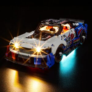 yeabricks led light for lego-42153 technic nascar next gen chevrolet camaro zl1 building blocks model (lego set not included)