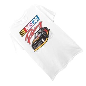 NASCAR Vintage Daytona 500 Shirt - Vintage Race Car Racing Mens Graphic T-Shirt (White, X-Large)