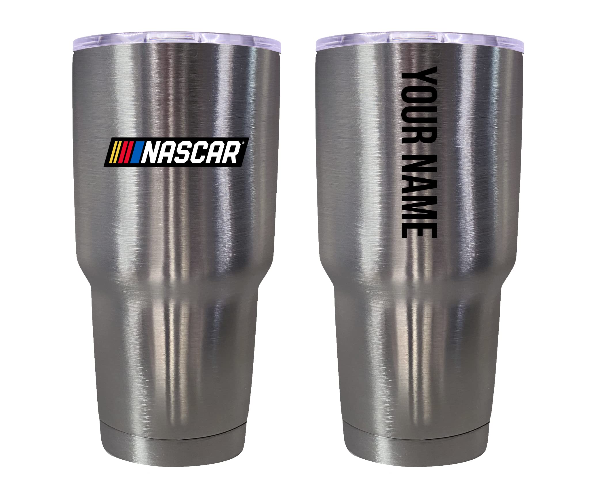 Personalized Custom Nascar 24oz Stainless Steel Tumbler Car Design with Customizable Name or Message