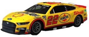 salvinos jr model 1/24 nascar 2023 mustang team pensky joey logano primary color plastic model sjmpf2023jlp